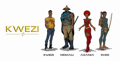 South African Superheroes ‘Kwezi’ – Dark Matters