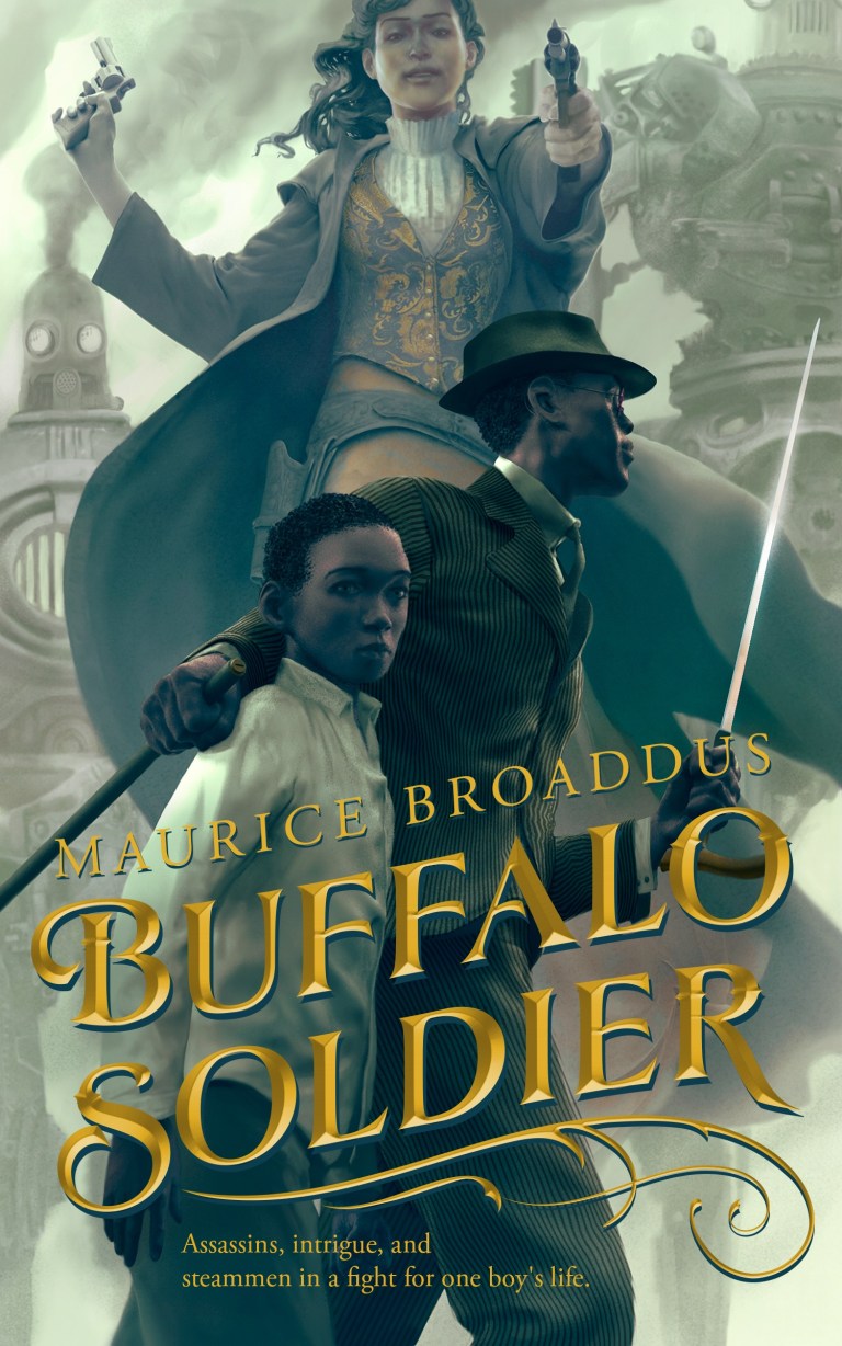 Dark Matters Exclusive 1st Look: Cover of “Buffalo Soldier” by Maurice Broaddus – Dark Matters