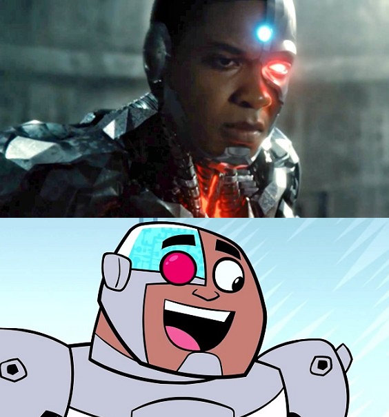 Ray Fisher Says His Cyborg Is Different From Teen Titans Cartoons ...